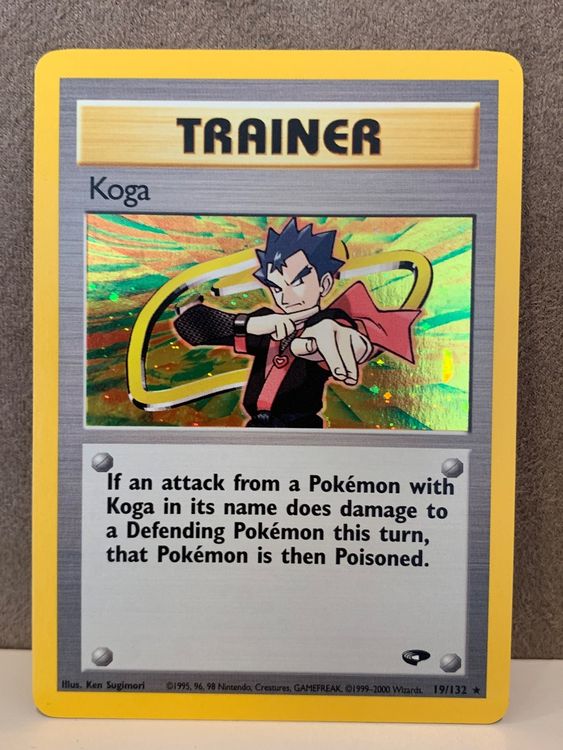 Koga Holo Gym Challenge ENG Pokemon 19/132 (Gebraucht) in Fislisbach ...