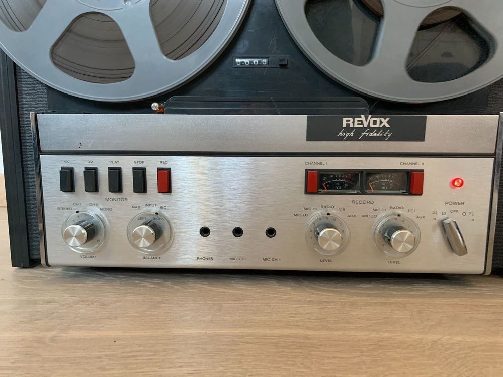 Revox Tonbandgerät A77 inkl. 8 Tonspulen (Gebraucht) in Winterthur für CHF 195 – nur Abholung ...
