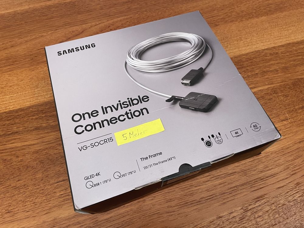 Samsung One Invisible Connection - 5 Meter (Neu (gemäss Beschreibung ...
