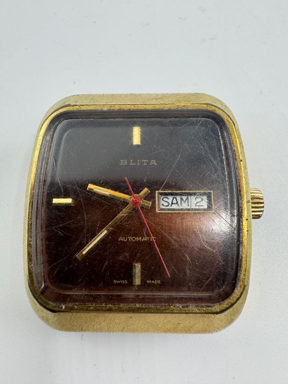 BLITA Vintage Herrenuhr Automatik, Swiss Made, 70er Jahre (Gebraucht ...