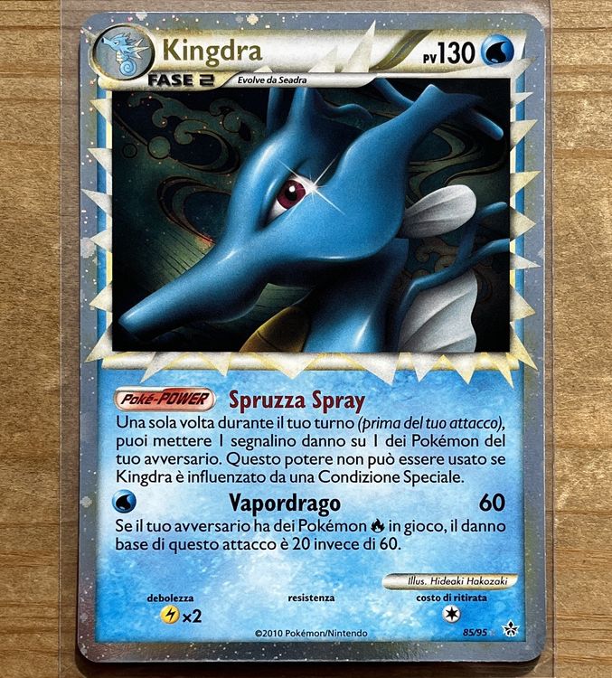 Kingdra Prime Heartgold Soulsilver Entfesselt 85/95 (Neu (gemäss ...