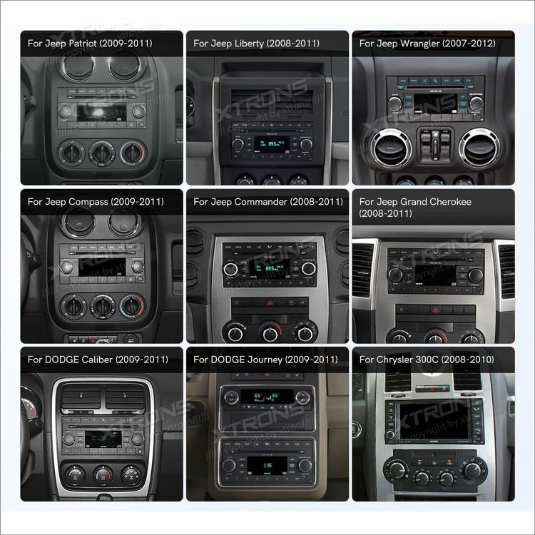 DAB+ Autoradio Jeep grand Cherokee Patriot Compass Carplay (Neuf avec emballage d'origine) à ...
