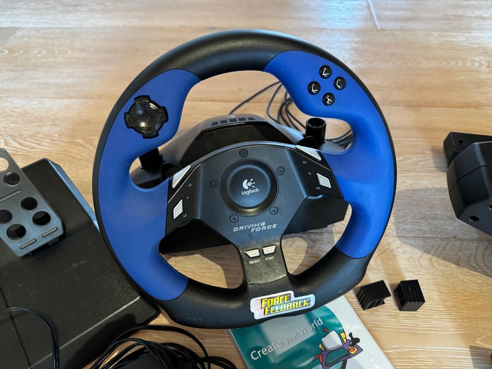 Volant Logitech Driving Force USB- PS2 | Kaufen auf Ricardo