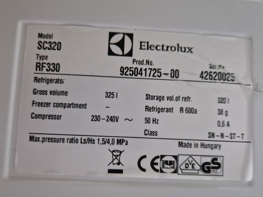 Kühlschrank Electrolux SC320 (Gebraucht) in Gossau SG für CHF 202 – nur ...