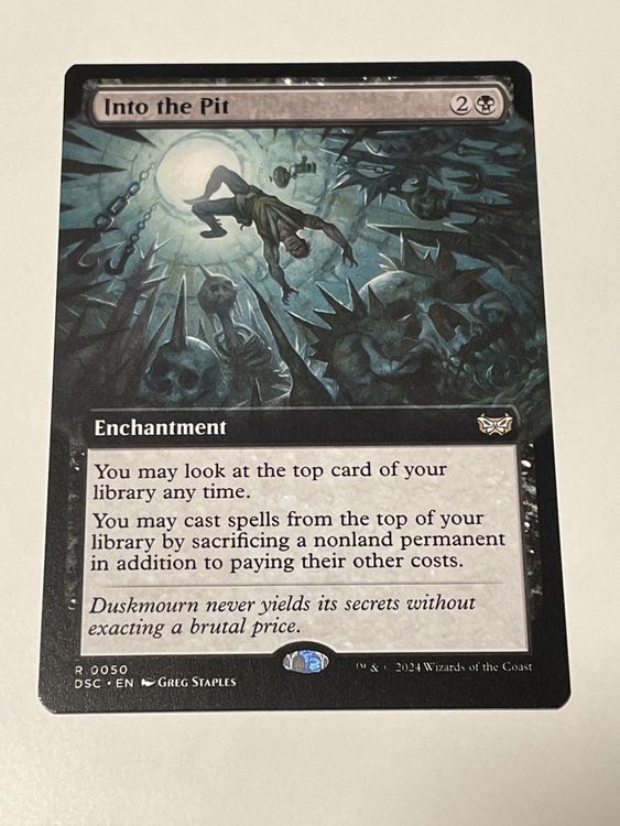 Into the Pit, mtg | Kaufen auf Ricardo