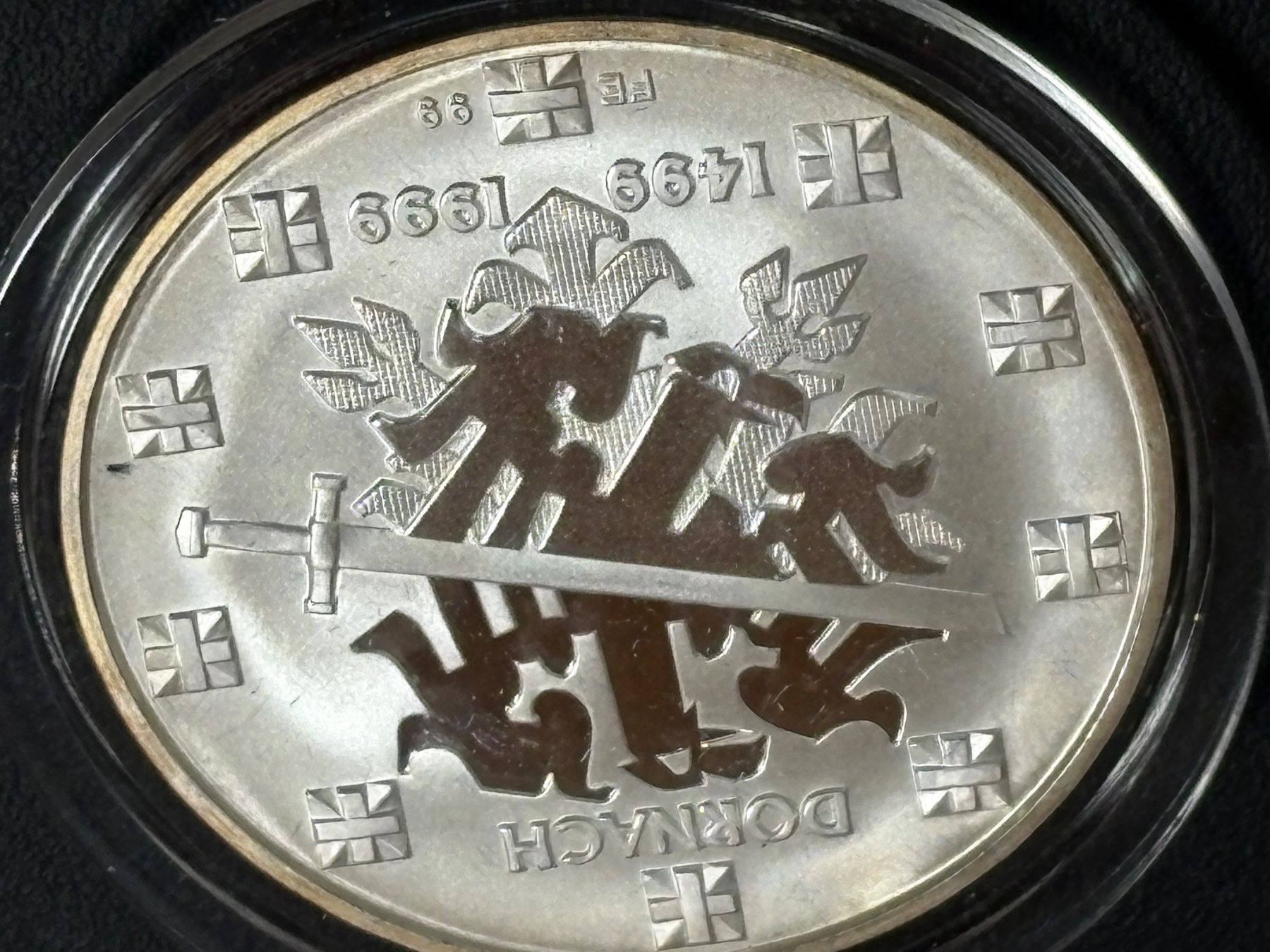 4. 1 Münze 20 Franken 835 Silber, 20 Gramm (Neuf avec emballage d ...