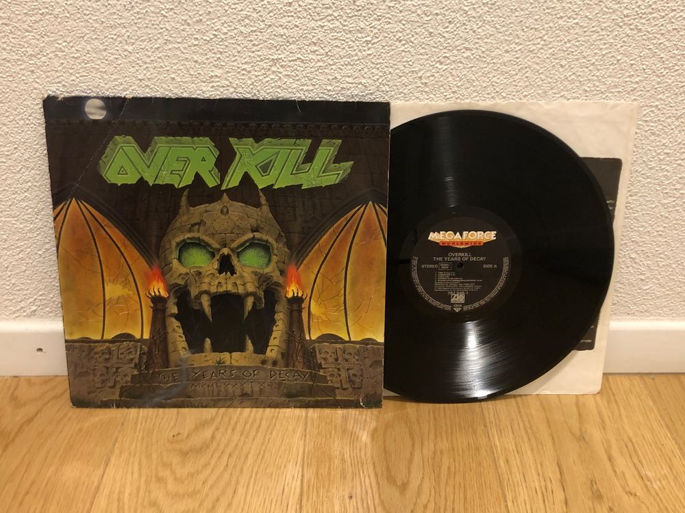 OVERKILL - THE YEARS OF DECAY LP 1989 MEGAFORCE | Kaufen auf Ricardo