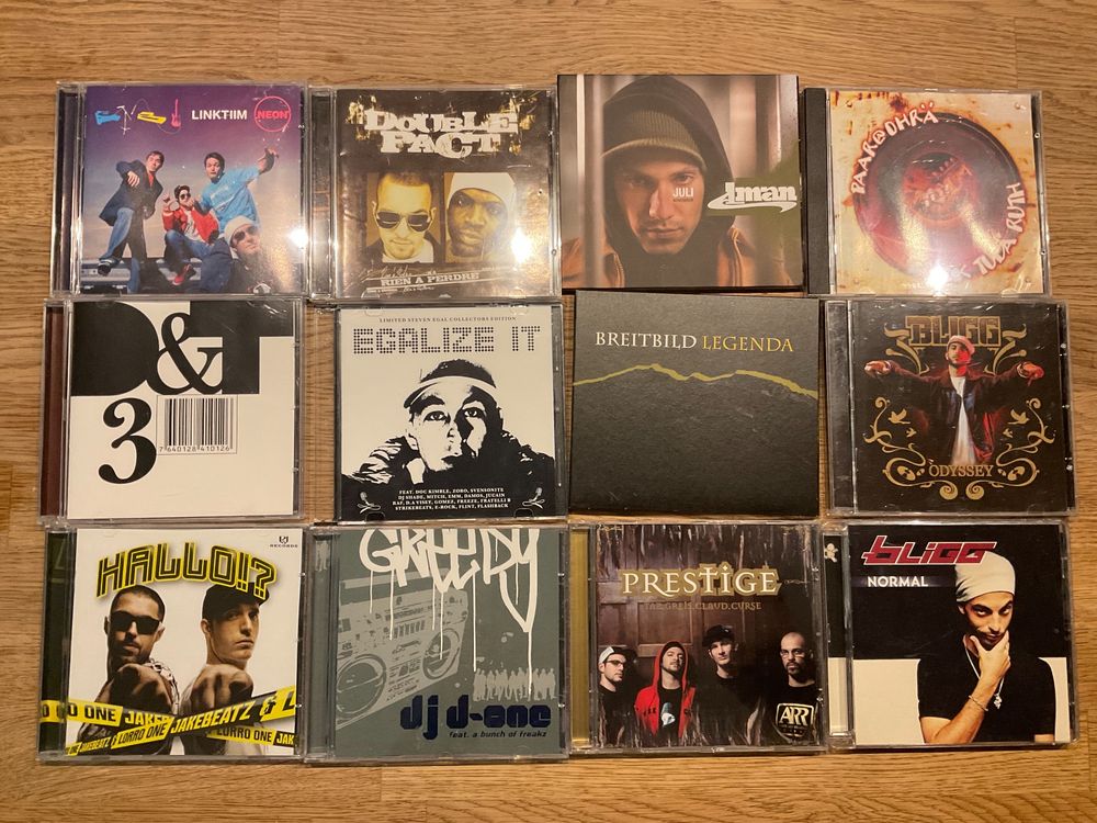 74 CH HipHop Alben + 27 Deutschrap Alben! | Kaufen auf Ricardo