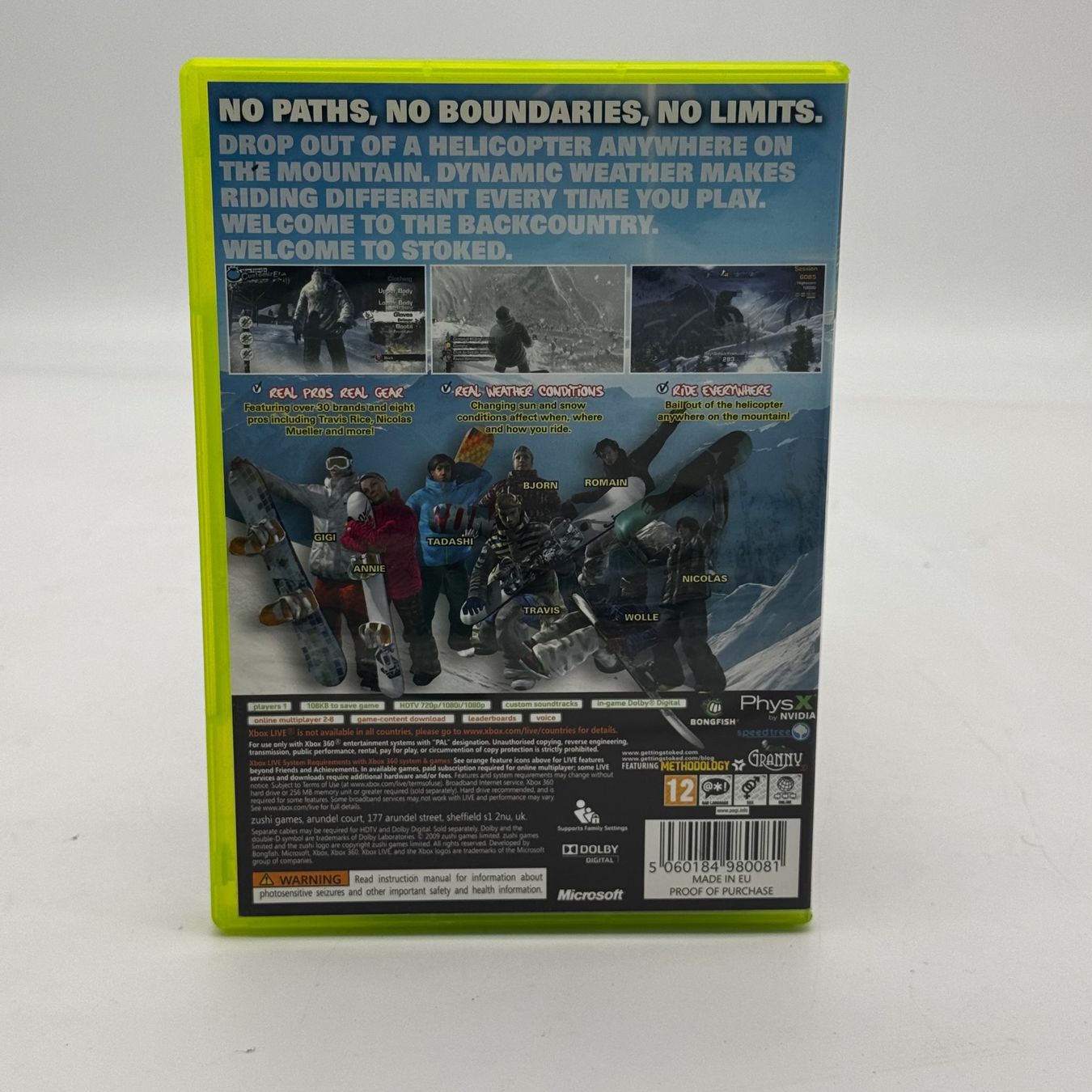 Stoked – Snowboard Game | Xbox 360 | komplett mit Anleitung (Gebraucht ...