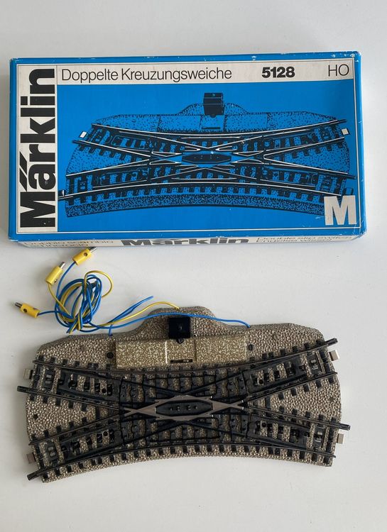 Märklin 5128 doppelte Kreuzungsweiche (Gebraucht) in Hünenberg für CHF ...