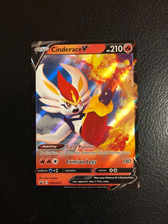 Cinderace V Promo SWSH015 Ab 1 | Kaufen auf Ricardo