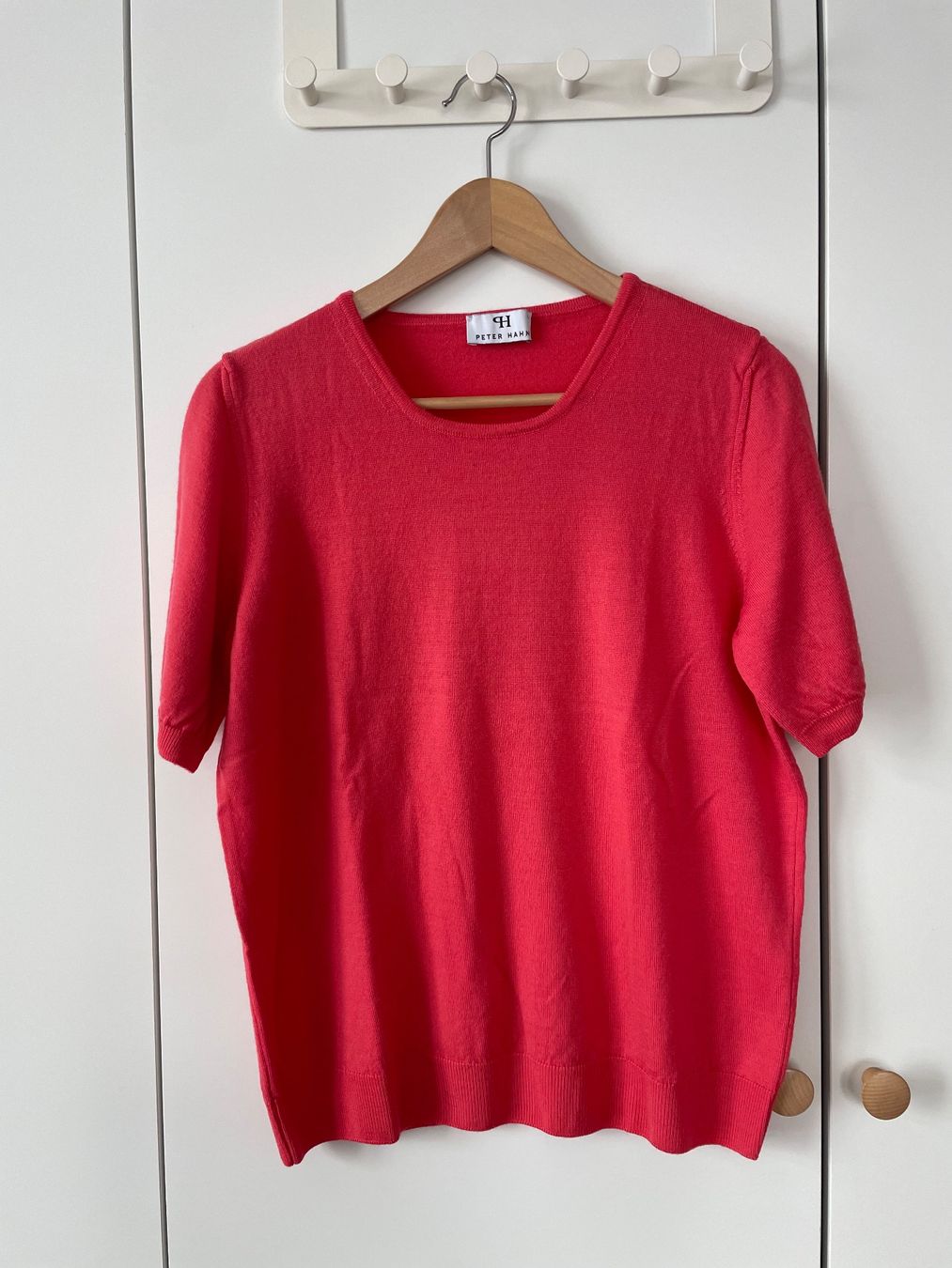 Peter Hahn Kurzarmpullover Gr. 44 (42), Reine Schurwolle (Gebraucht) in ...