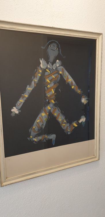 % Jean Cocteau "Tanzender Harlekin" nummerierte Lithographie (Gebraucht) in Tägerwilen für CHF ...
