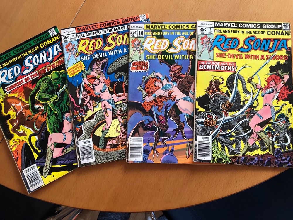 Red Sonja, 4 Comics, englisch (Gebraucht) in Münchenstein für CHF 10 ...