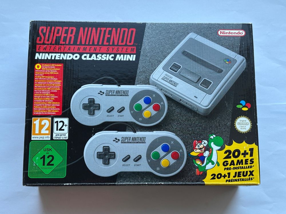 NEU: Classic Mini: Super Nintendo Entertainment System (Neu und ...