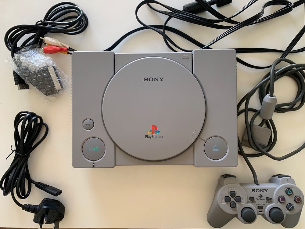 PS1 PlayStation 1 w/ Mod-Chip + RGB + DualShock 1 + AC | Kaufen auf Ricardo