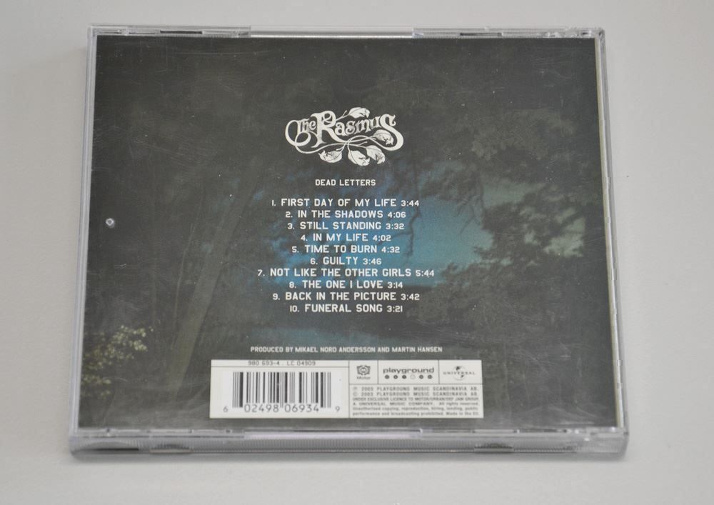 CD: THE RASMUS - Dead Letters (Gebraucht) in Frenkendorf für CHF 1 ...