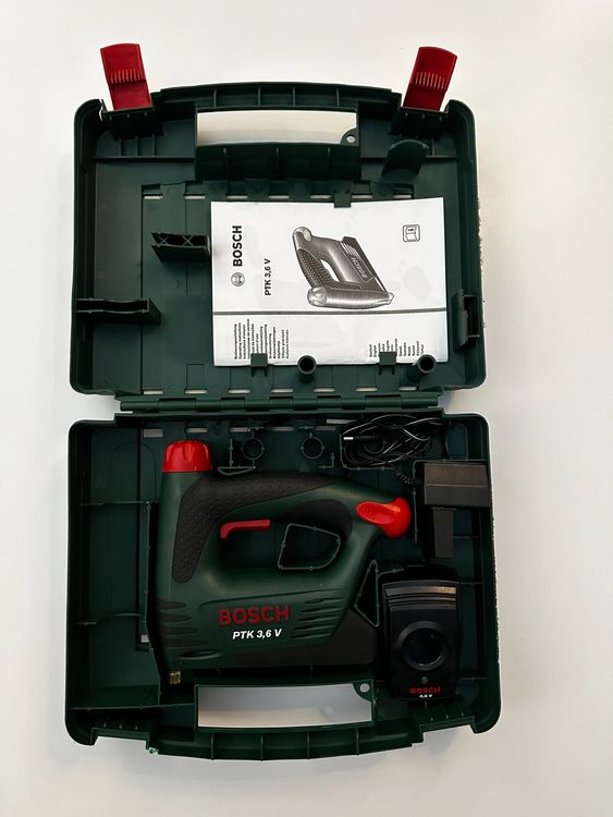 Akku-Heftgerät Bosch PTK 3,6 V (NiCd), Tacker, neuer Akku (Gebraucht ...