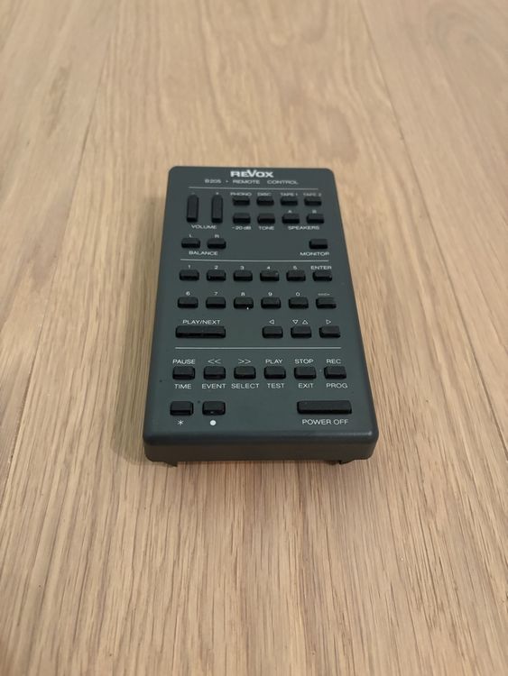 Revox B205 Remote Control, Fernbedienung (Gebraucht) in Dornach für CHF ...