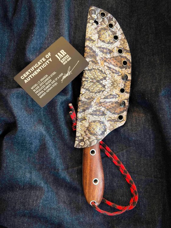 LT DRAGON Messer - JAR KNIVES SWISS MADE - UNIKAT (Neu (gemäss ...