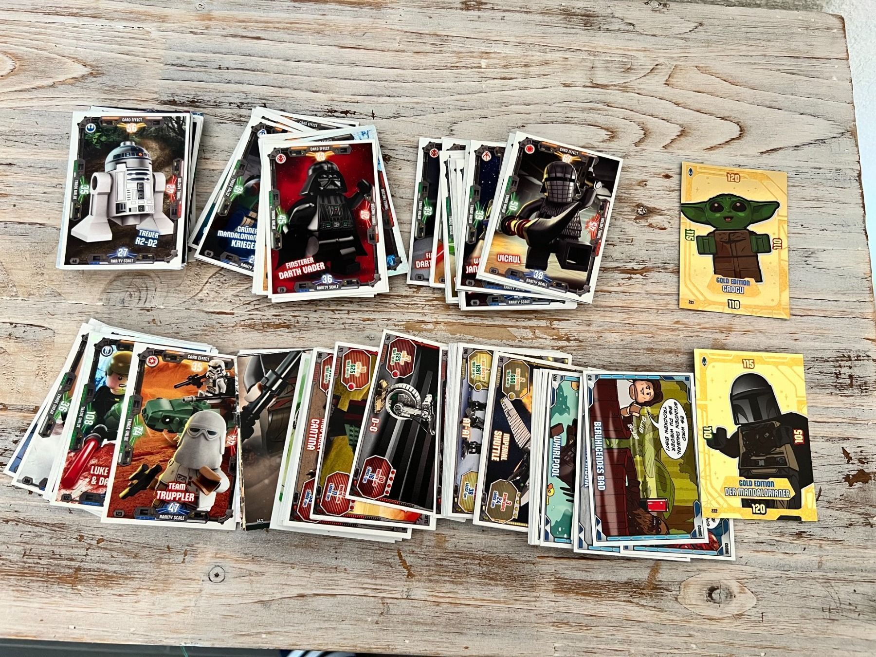 190 Sammelkarten /Trading Cards, Lego Star Wars, Serie 3 (Neu (gemäss ...