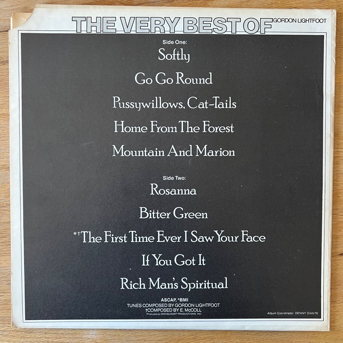 Gordon Lightfoot - The Very Best Of Vol. II / 1. US 1975 (Gebraucht) in ...