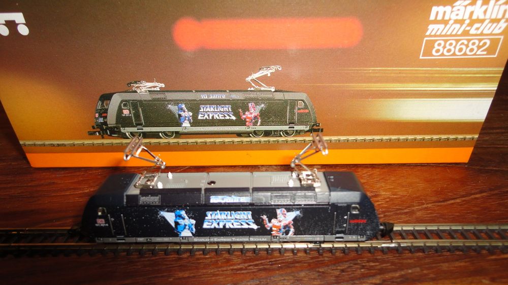 E-Lok BR101 DB Starlight Express Märklin 88682 Spur Z | Acheter sur Ricardo