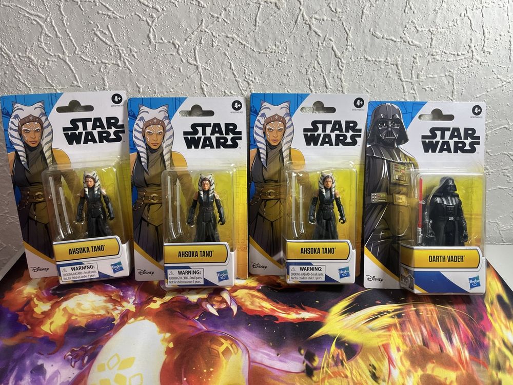 Star Wars Figuren 3stk Ahsoka Tano 1stk Darth Vader NEU (Neu und ...