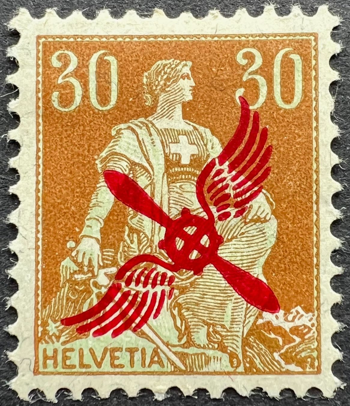 Flugpost F1* mit Attest Hertsch SBK 200.- ab 0.50 (Gebraucht) in St ...