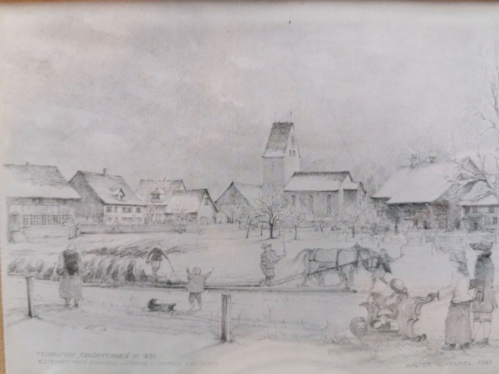 Schweizer Künstler, Walter Schenkel (Gebraucht) in Saas im Prättigau ...