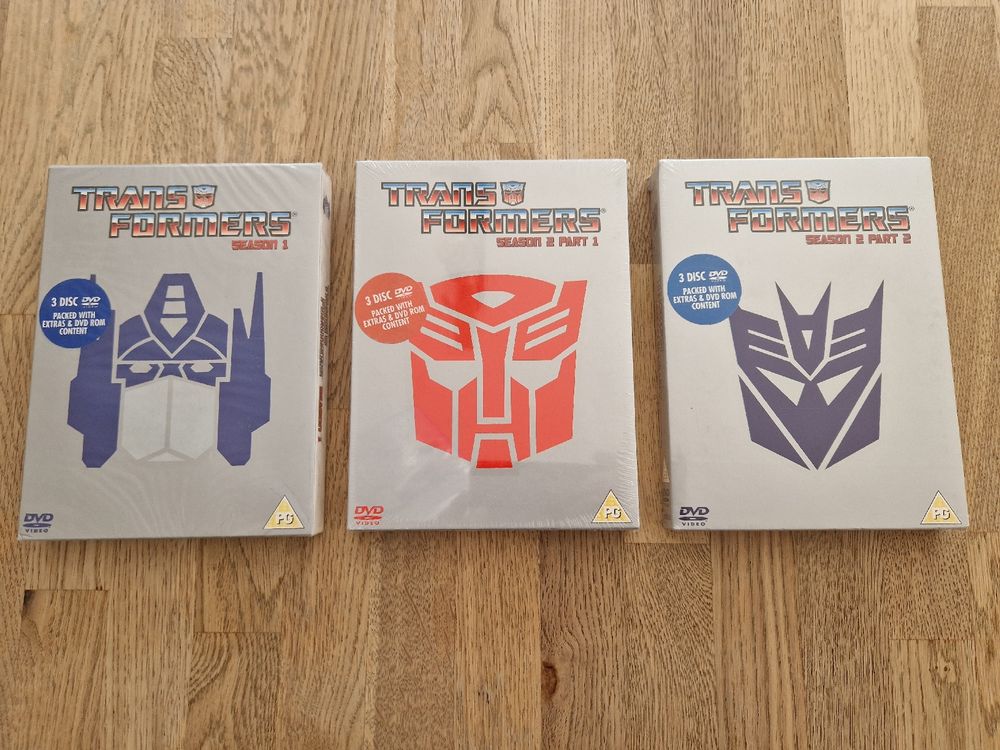 Transformers Original G1 DVDs (Englisch) (Neu und originalverpackt) in ...