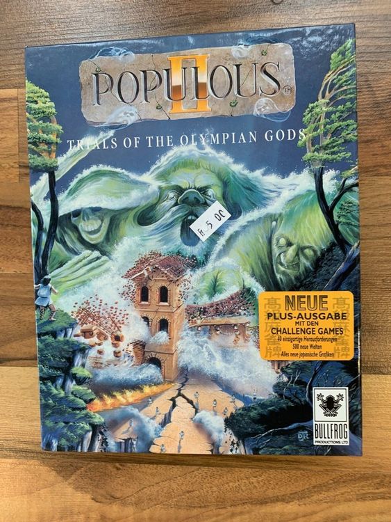 Populous Trials of the ...(Vintage AMIGA Commodore PC Game ) (Neu ...