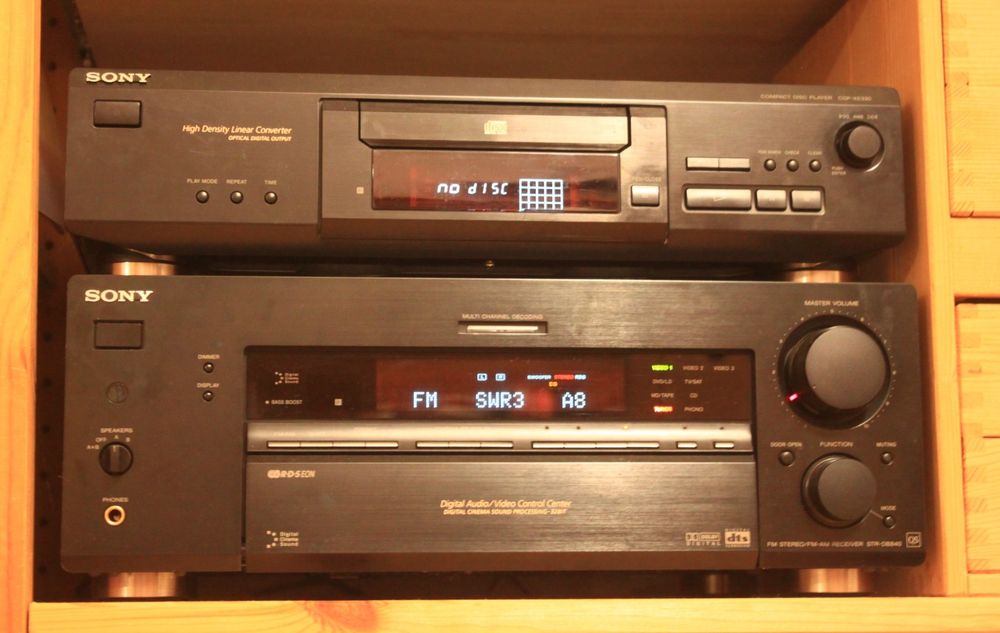 Sony Tuner/Receiver & CD-Player (Gebraucht) in Reigoldswil für CHF 11 ...
