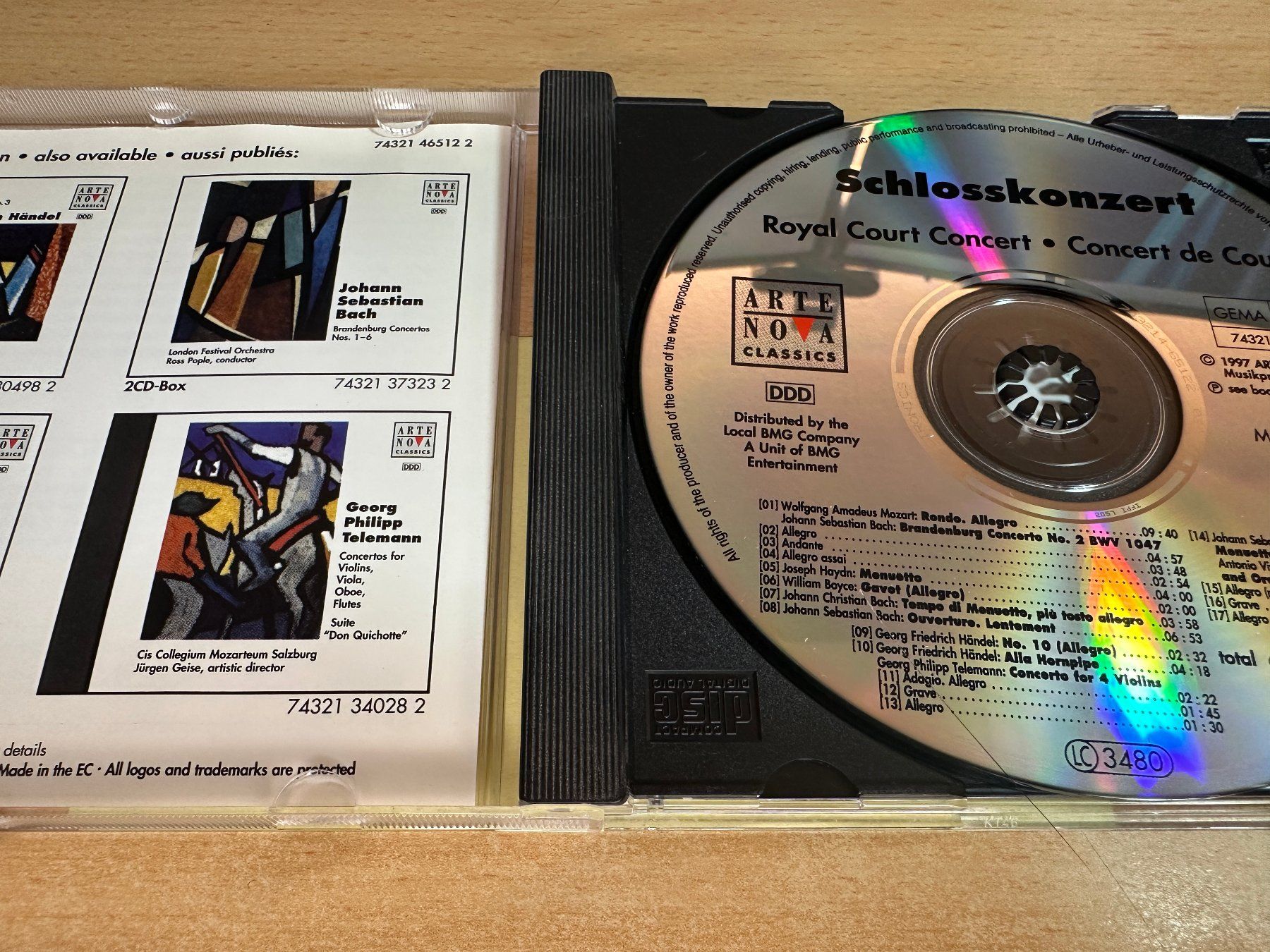 Z4 Schlosskonzert Royal Court Concert - Concert De Cour 1997 (Gebraucht ...