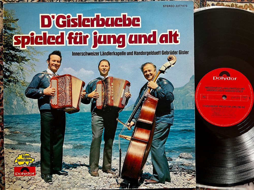 D'GISLERBUEBE SPIELED FÜR JUNG UND ALT - LP ♪ GEWASCHEN ♪ (Gebraucht) in Unterseen für CHF 11.9 ...