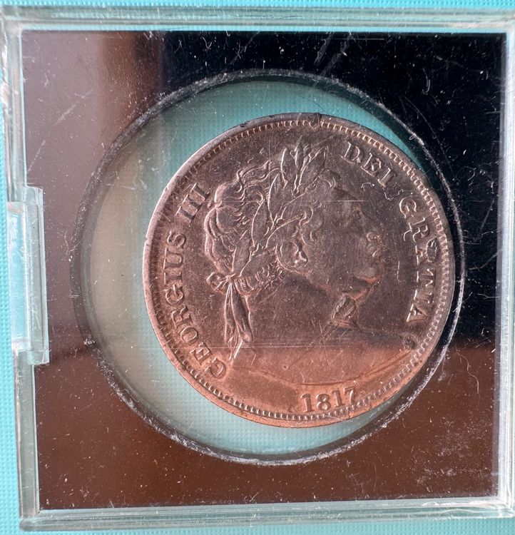 Silbermünze England 1817 (Gebraucht) in Grabs für CHF 35 – mit ...