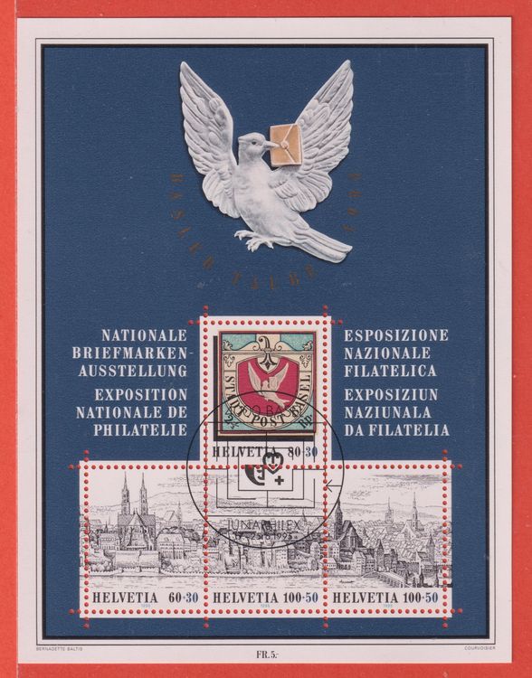 1995 Basler Taube Block W79 | Kaufen auf Ricardo