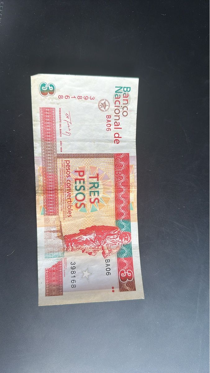 Cuba: Billet de 3 Pesos Convertibles - Che Guevara (D'occasion) à ...