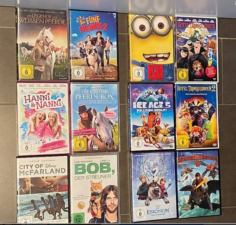 DVD-Packet (12x) - Fünf Freunde, Hanni & Nanni, Ice Age | Kaufen auf ...