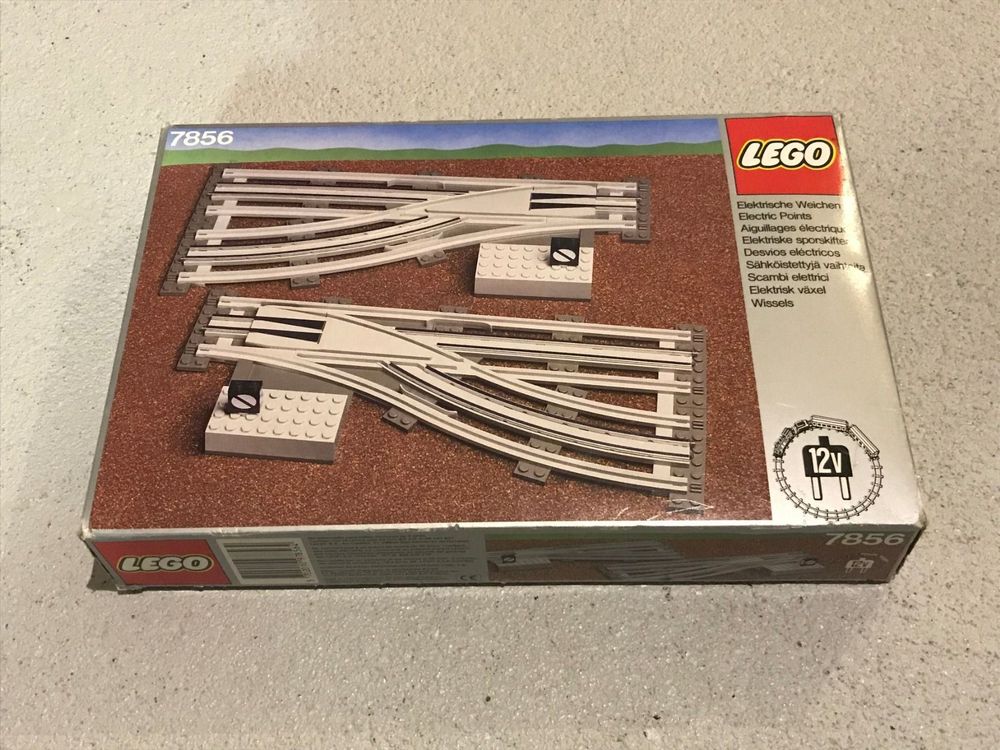 Lego, Eisenbahn, 12 V, Weichen, Nr. 7856 | Kaufen auf Ricardo