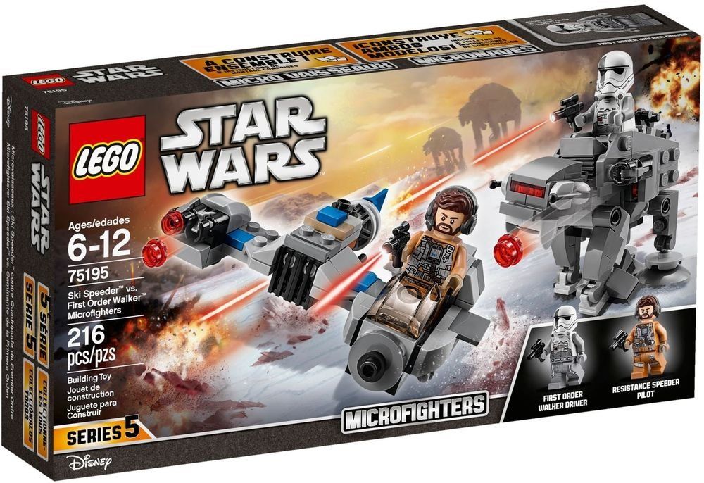 LEGO Star Wars 75195 / Ski Speeder vs.First Order Walker/NEU (Neu und ...
