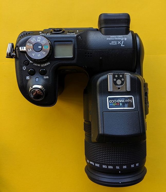 Sony DSA-F828 Digitalkamera mit Infrarotmodus, funktioniert (Gebraucht ...