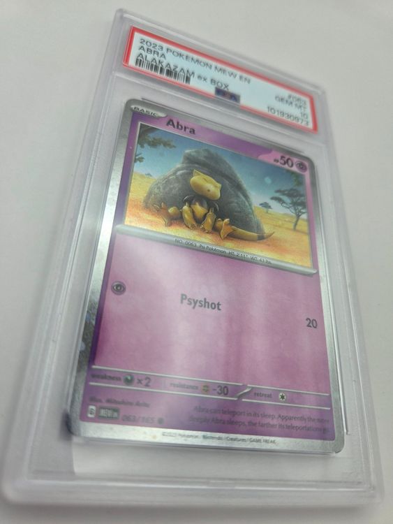 POKÉMON 151 PROMO 💫 ABRA 💫 PSA 10 (Neu und originalverpackt) in Lachen ...
