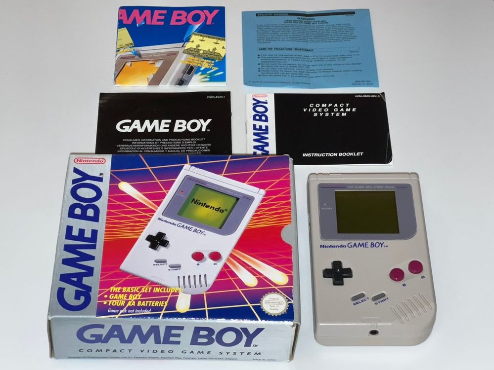 Nintendo Game Boy Classic Konsole (OVP) (Gebraucht) in Zürich für CHF ...
