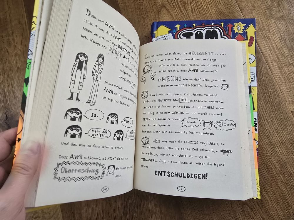 Tom Gates Comic Bücher, Band 1+9, Top Zustand, Kinder 📚 (Gebraucht) in ...