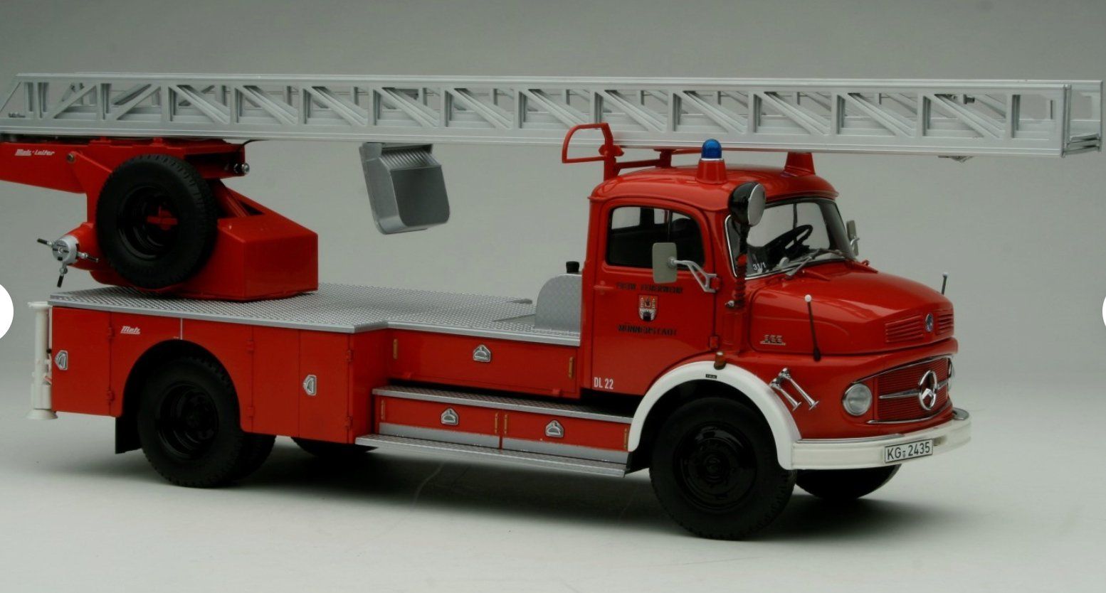 Schuco 1:18 | Mercedes-Benz L322 Fire Truck #00155 (Neu und ...