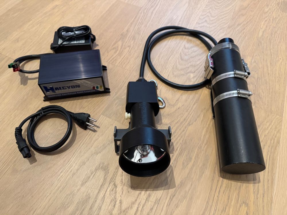 Tauchlampe Halcyon Helios 9 18W HID inkl. Akkutank (Gebraucht) in ...