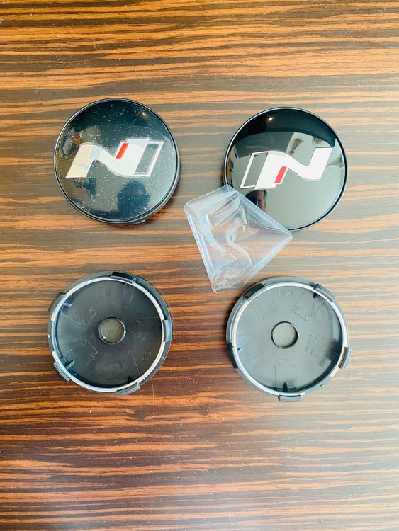 Hyundai N Line 60mm Nabendeckel Radkappen Felgendeckel Neu (Neu und ...