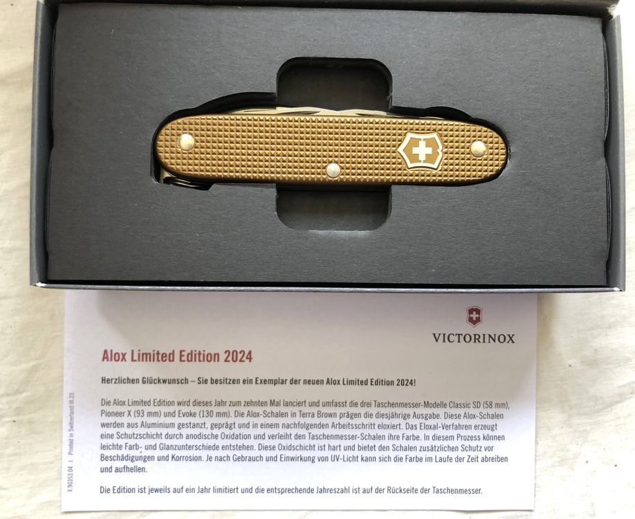 Victorinox - Pioneer X - Alox - Limited Edition 2024 | Kaufen auf Ricardo