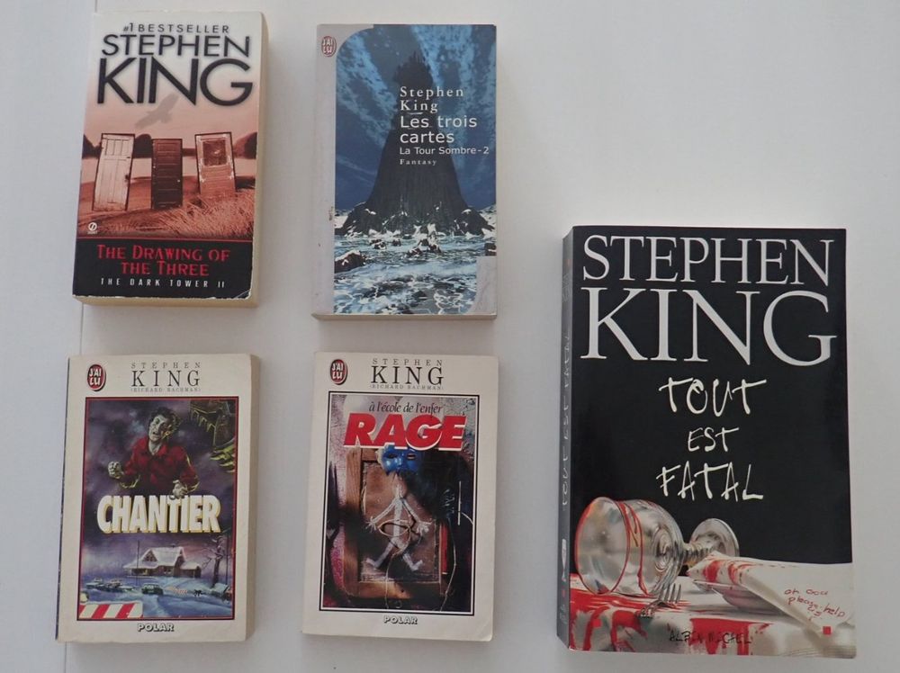 Stephen king - lot de 5 livres (Gebraucht) in Biel/Bienne für CHF 3 – mit Lieferung auf Ricardo ...